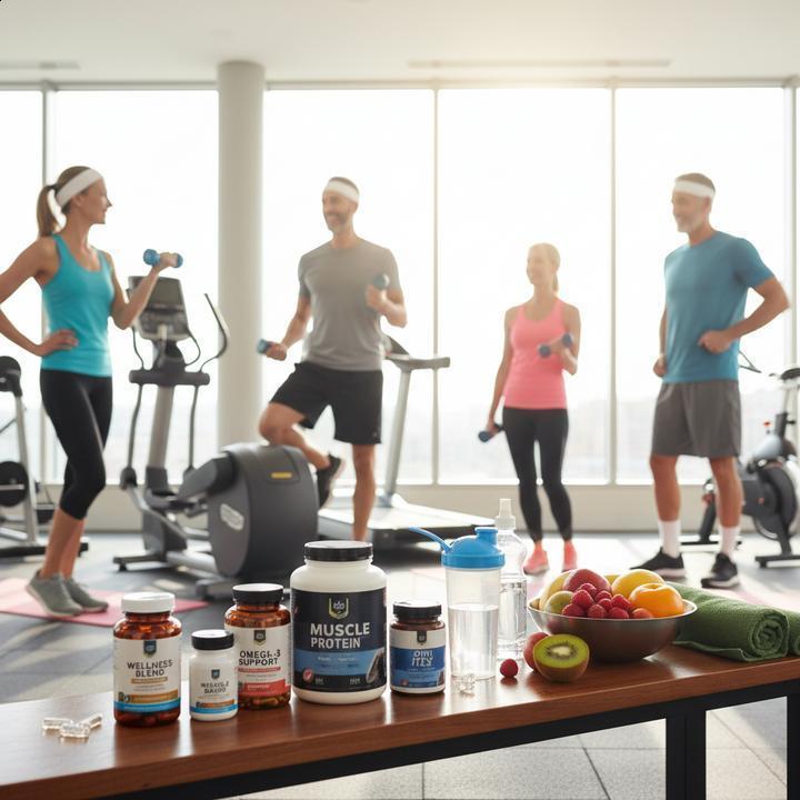 Suplementos para ganhar massa muscular depois dos 40 anos